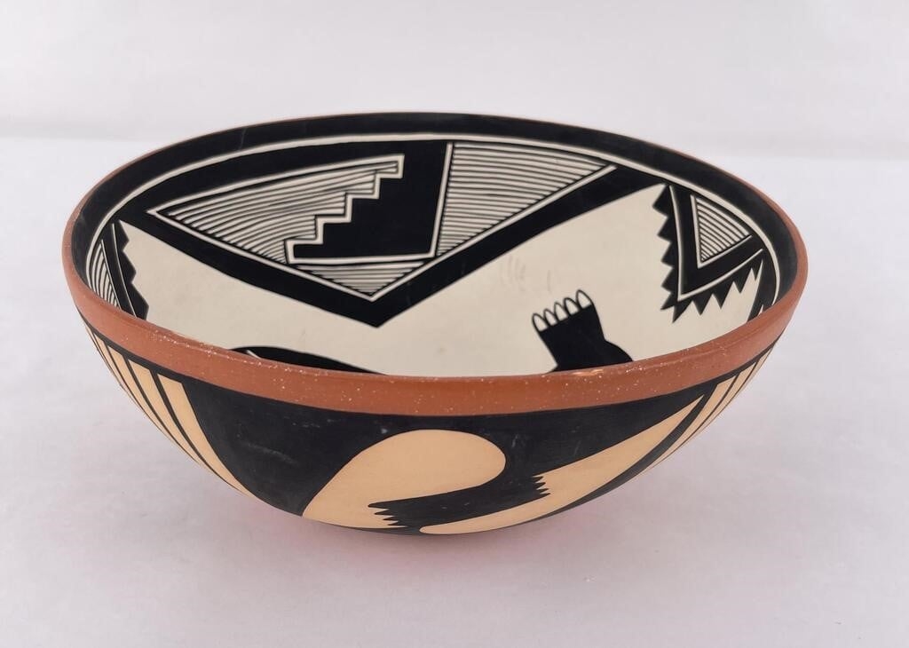 Verda Toledo | Verda Toledo Jemez Pueblo Indian Pottery Bowl (1831 ...