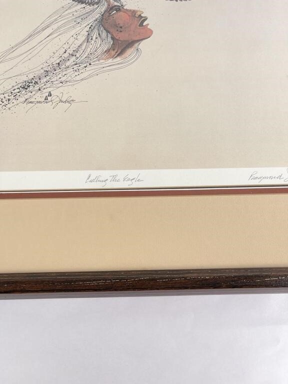 Raymond Judge | Raymond Judge Calling The Eagle Print | MutualArt