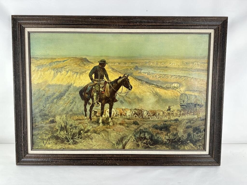 Charles Marion Russell | Charles M Russell Print Montana Print | MutualArt