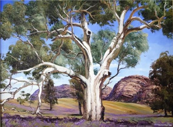 Rob Wellington | Rob Wellington (1940 - ) Aroona Valley | MutualArt