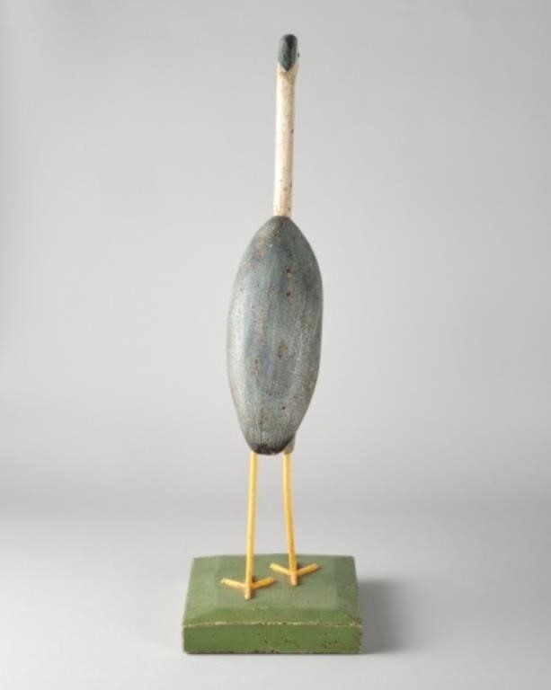 Michel Fortin | HERON CARVING BY MICHEL FORTIN | MutualArt