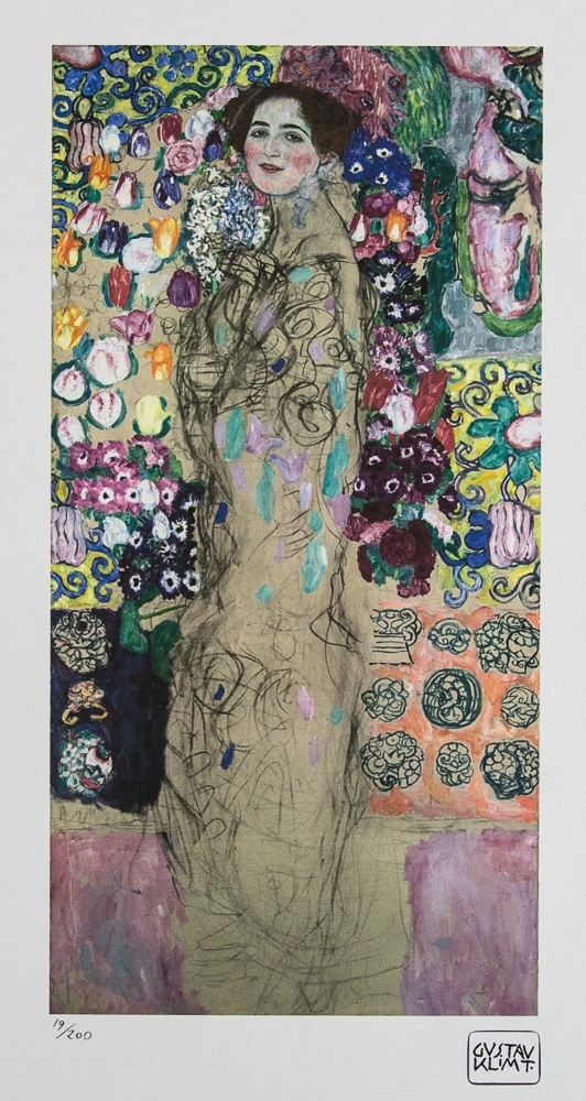 Gustav Klimt | Portrait Of Ria Munk | MutualArt