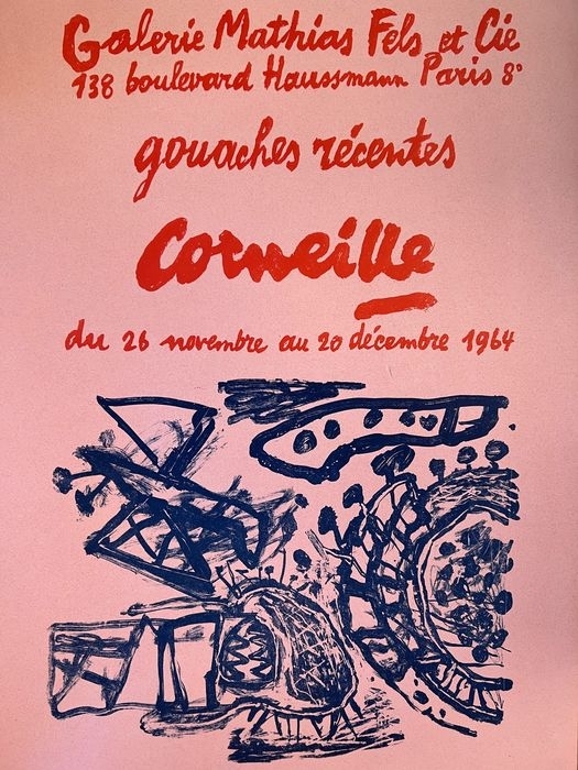 Corneille | Corneille Lithographic Poster Recent gouaches 1964 (1964 ...