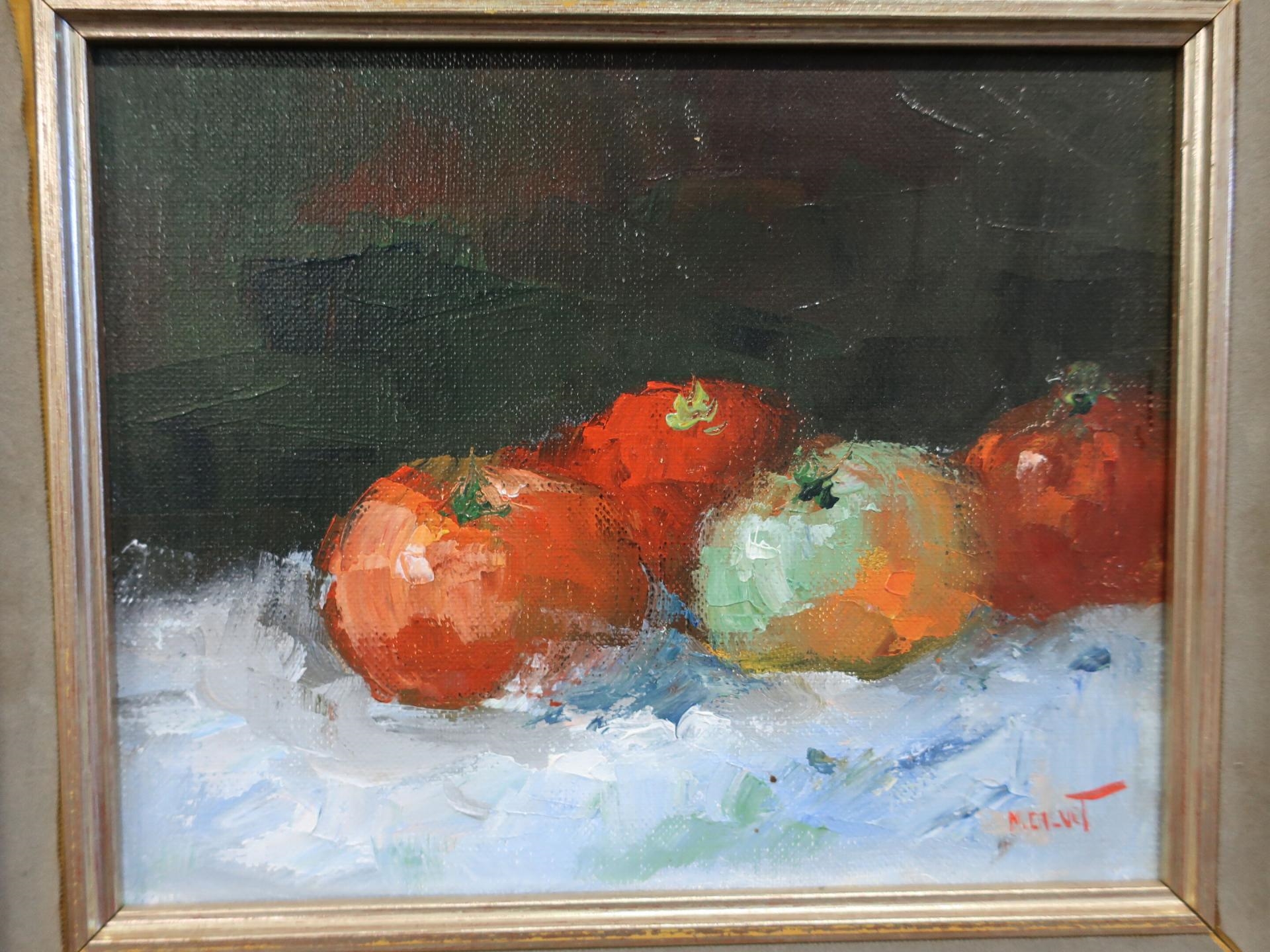 Michel Calvet | Michel (Né en 1956) : Les quatre tomates | MutualArt