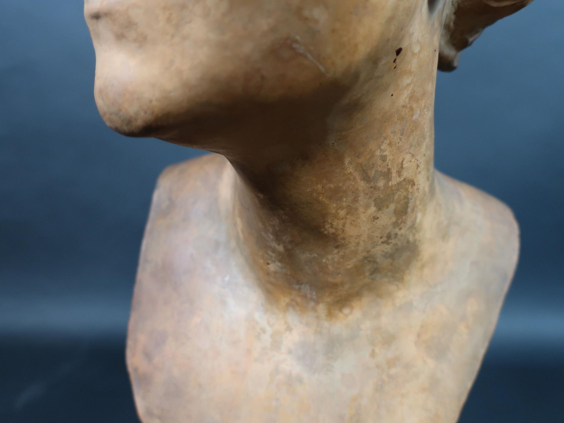 François Léon Sicard | François-Léon (1862-1934) : Buste de jeune femme ...