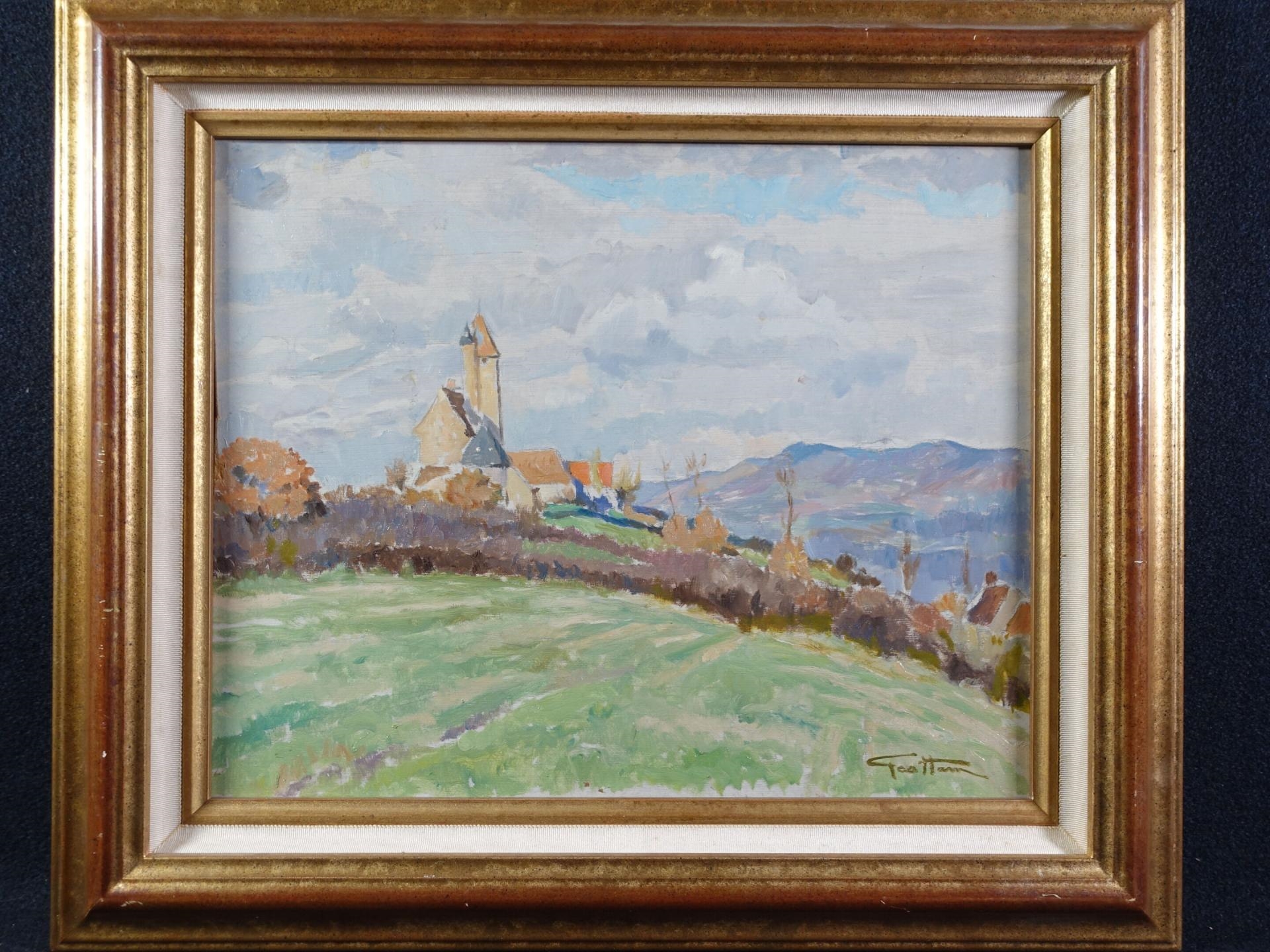 Géo‏ Ham | Georges dit GEO HAM (1900-1972) - Paysage de la Mayenne ...