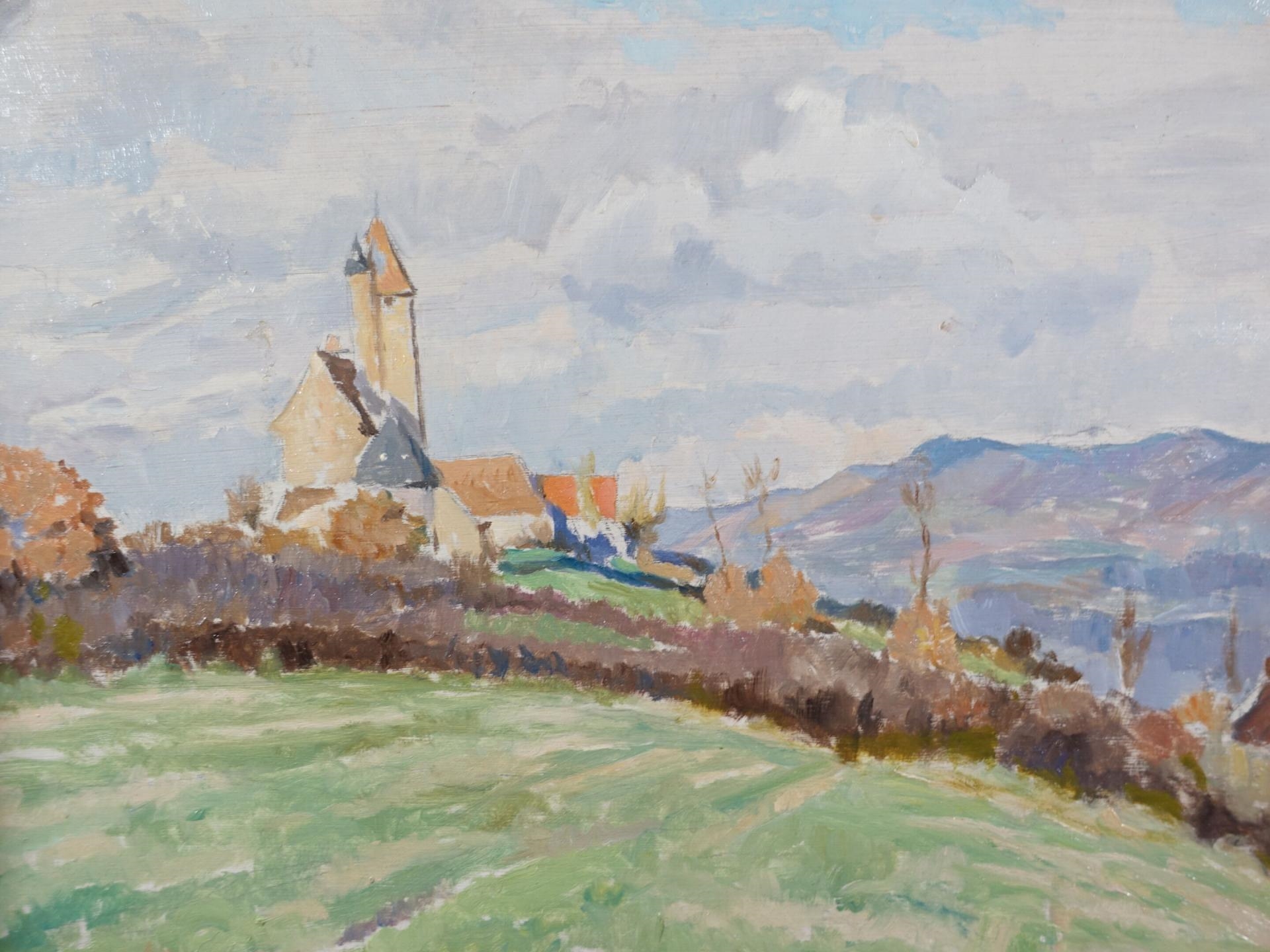 Géo‏ Ham | Georges dit GEO HAM (1900-1972) - Paysage de la Mayenne ...