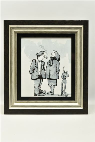 George Somerville | MALE AND FEMALE FIGURES IN CONVERSATION WITH THEIR ...