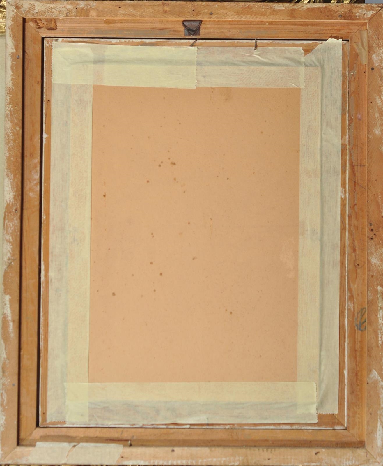 Clemente Tafuri | Profilo di bimba olio su cartone | MutualArt