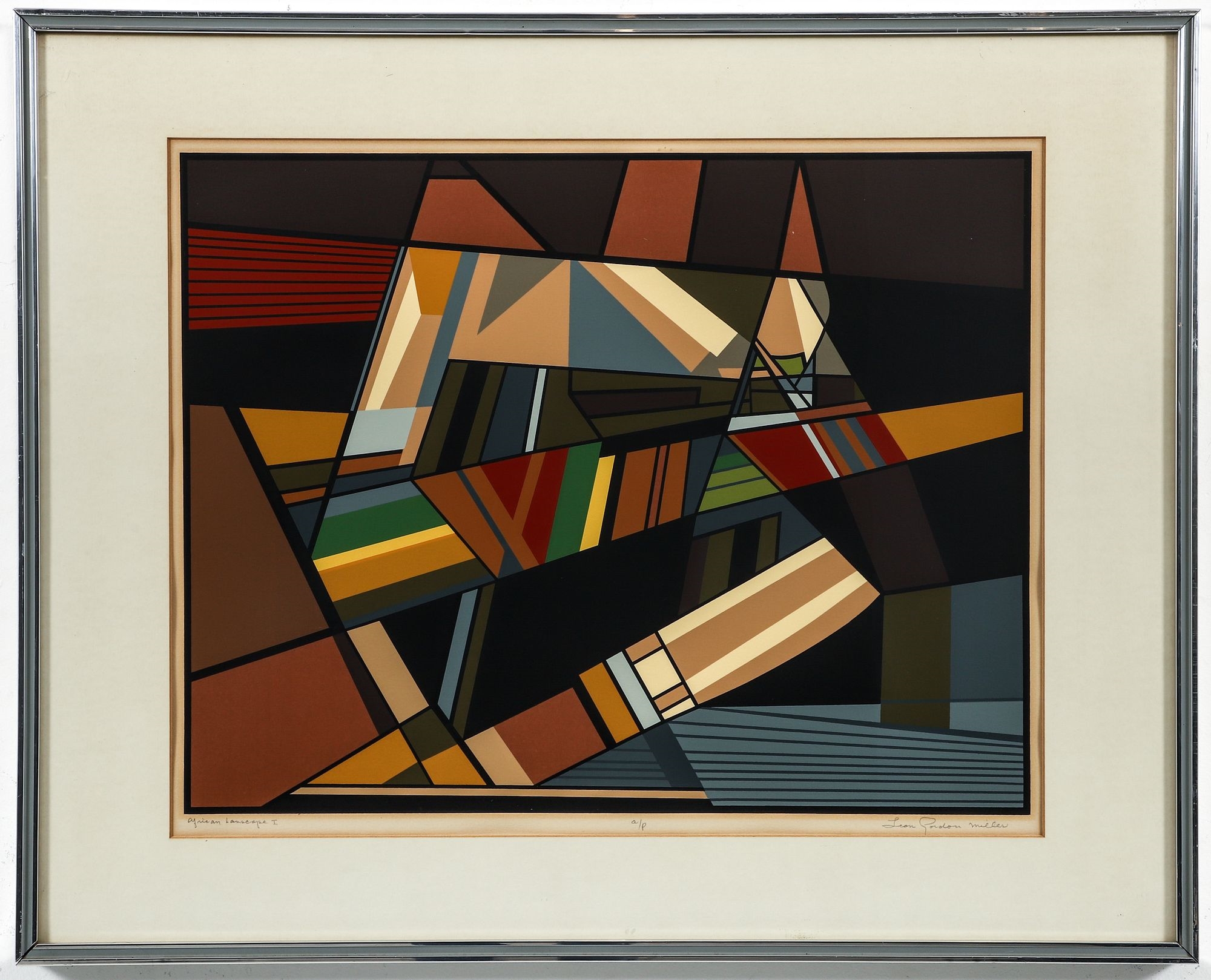 Leon Gordon Miller | African Landscape I | MutualArt