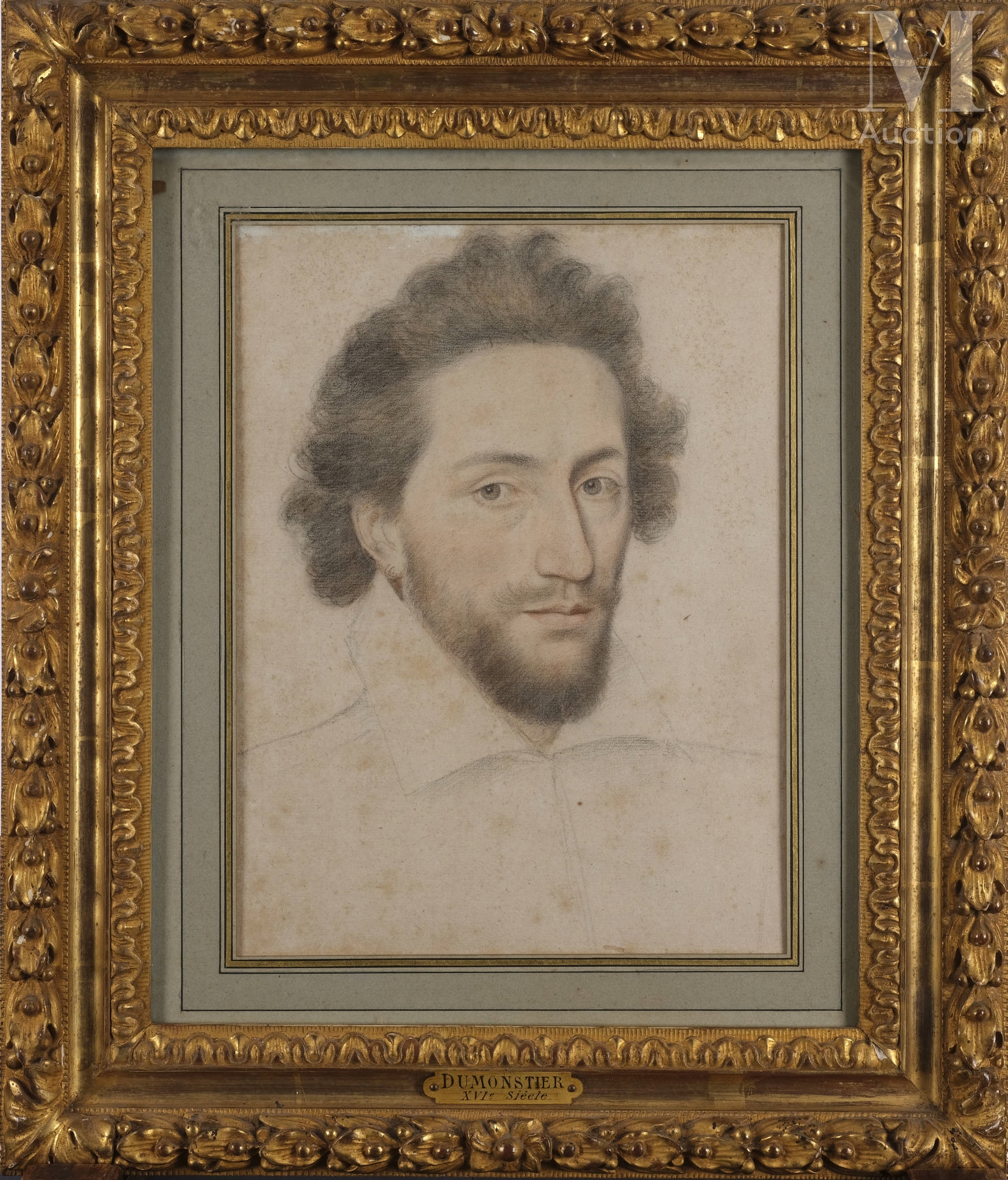 Etienne Dumonstier II | Portrait d’homme barbu | MutualArt