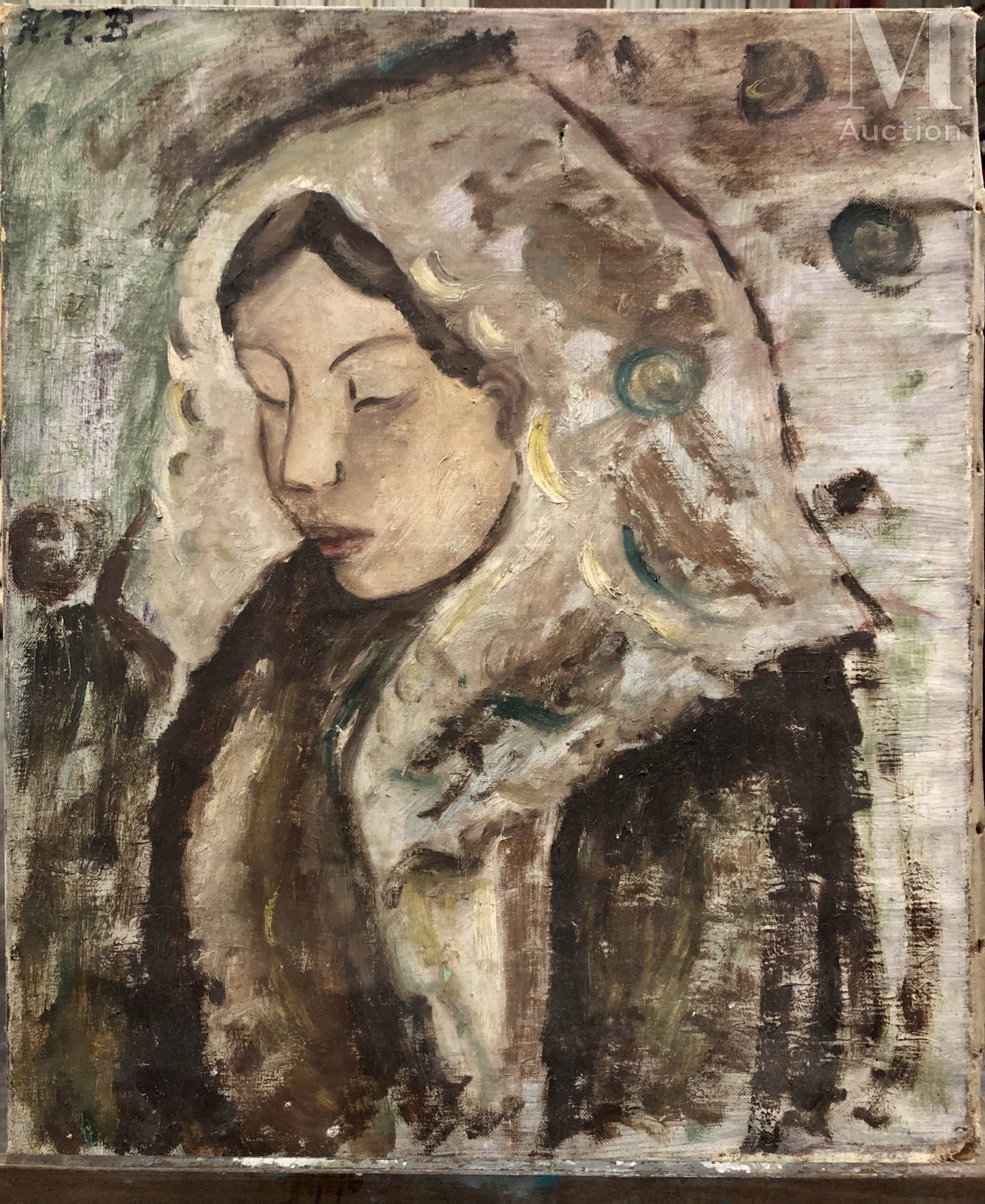 Rodolphe-Théophile Bosshard | Jeune femme | MutualArt