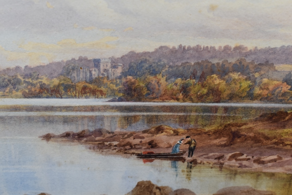 Ebenezer Alfred Warmington | Wray Castle Windermere from Brackley ...