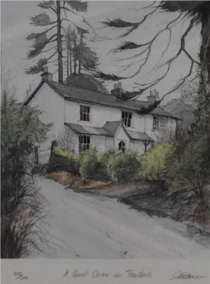 Geoffery Cowton | A quiet Corner in Troutbeck | MutualArt