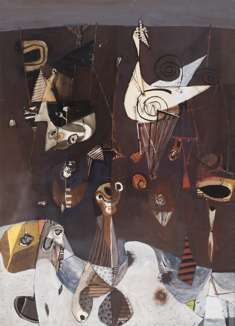 Jack Leonard Shadbolt | White Bird Rising (1951) | MutualArt