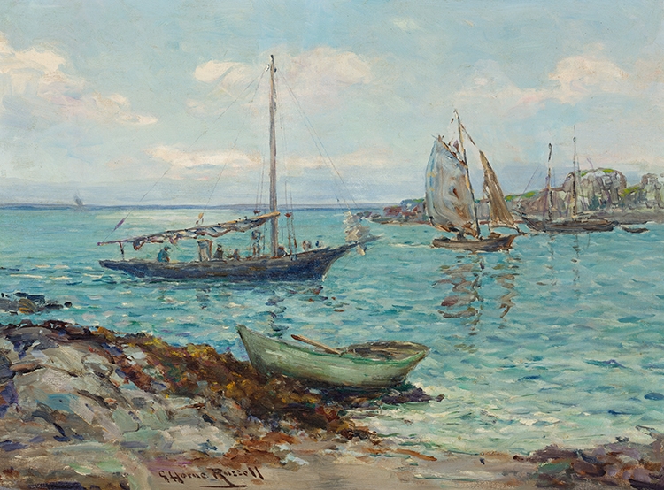 George Horne Russell | Harbour | MutualArt
