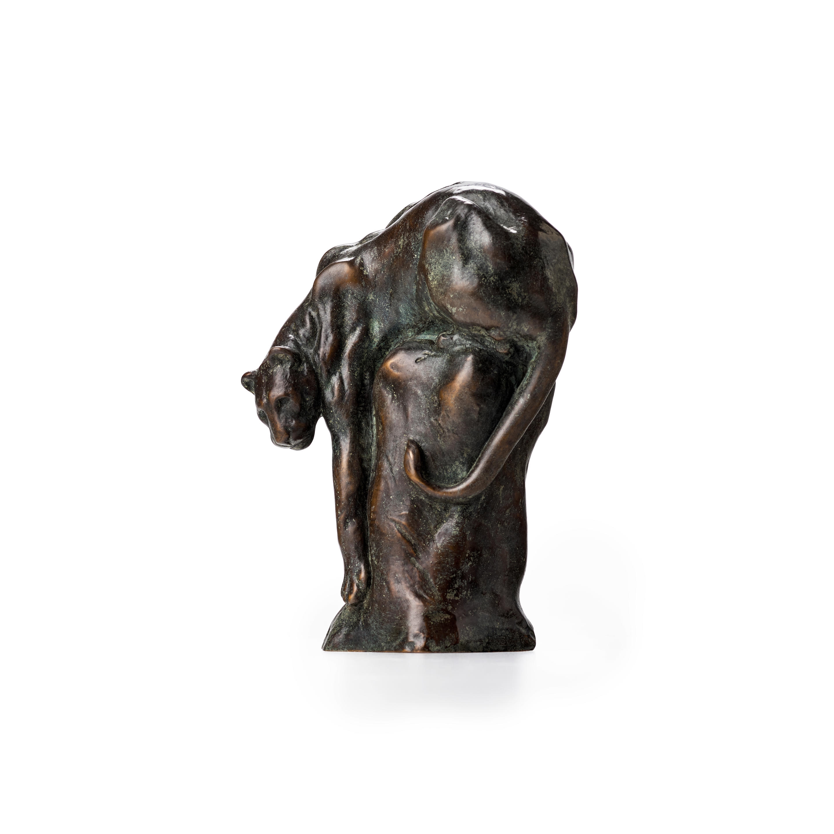 Anna Vaughn Hyatt Huntington | Jaguar Reaching (Panther) | MutualArt