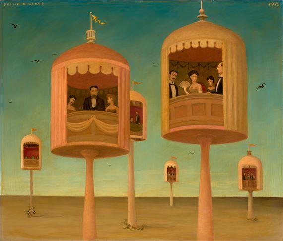 Philip Campbell Curtis | Box Seats (1975) | MutualArt