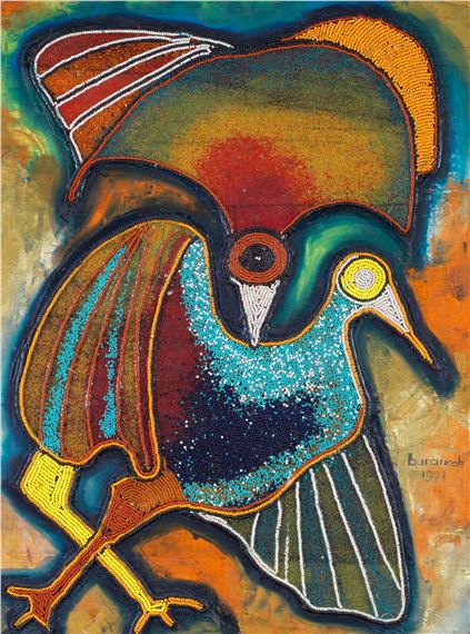 Jimoh Buraimoh | 'Birds Movement' (1977) | MutualArt
