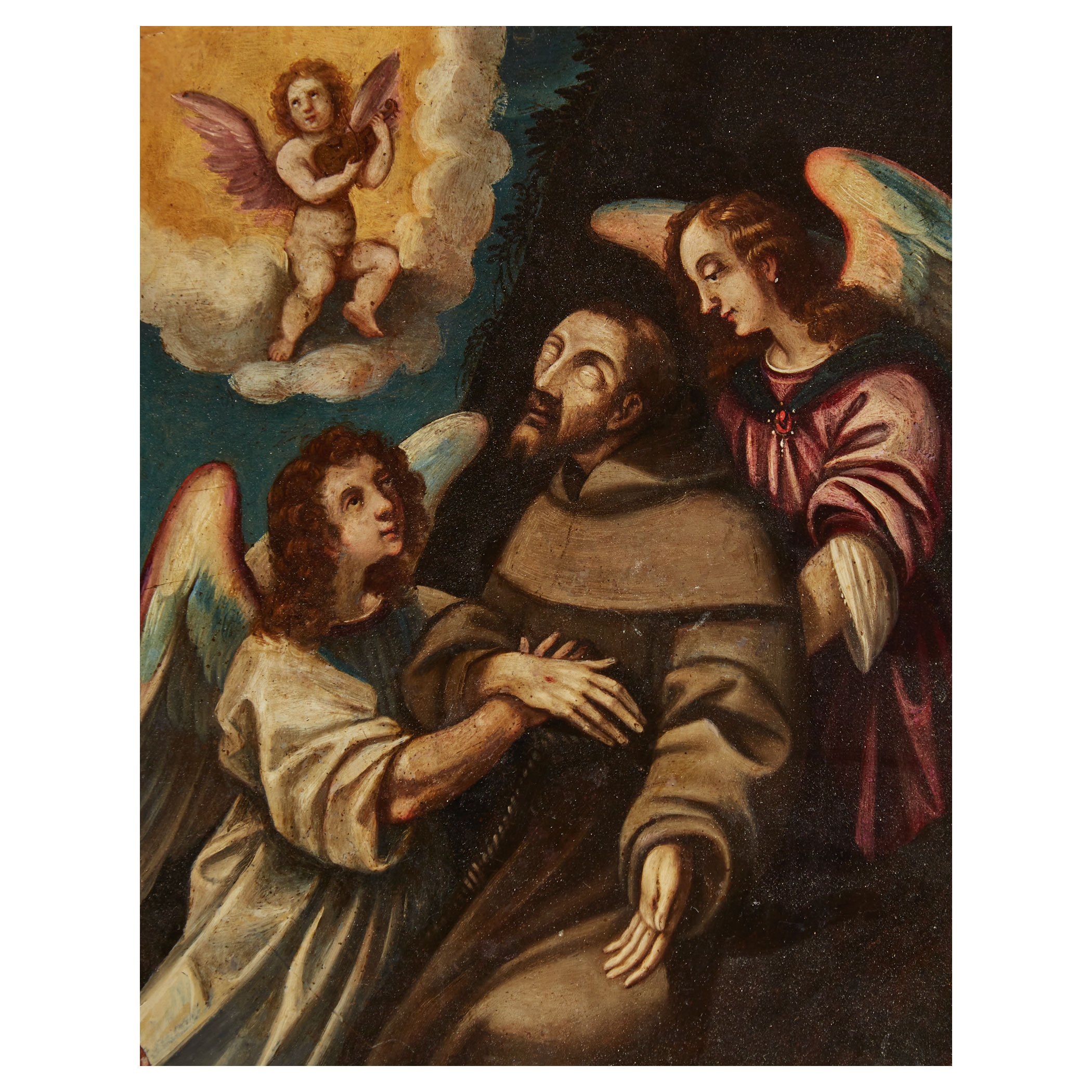 Francisco de Zurbarán | El éxtasis de San Francisco de Asís. | MutualArt