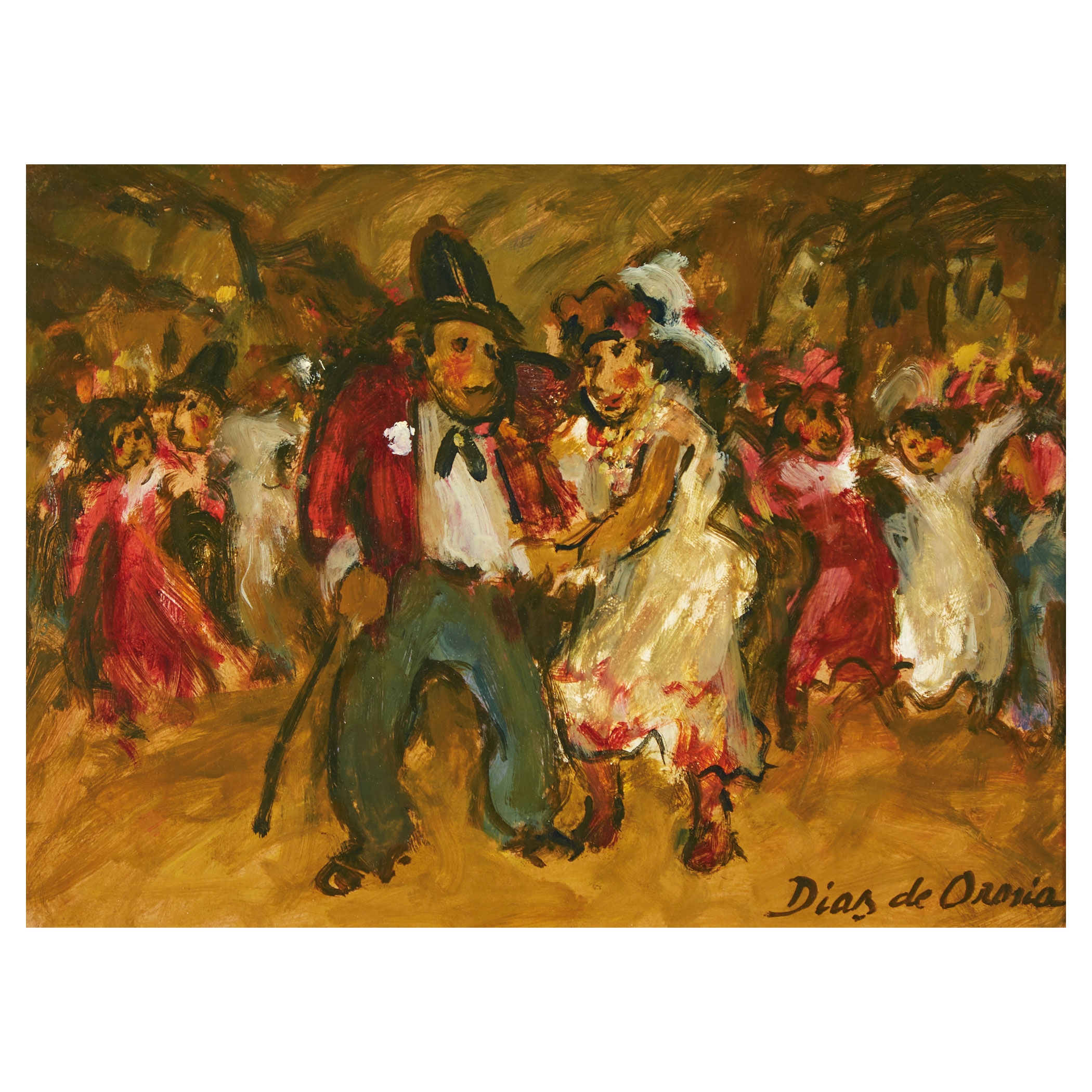 Roberto Díaz De Orosia | Tipos de carnaval. (1986) | MutualArt