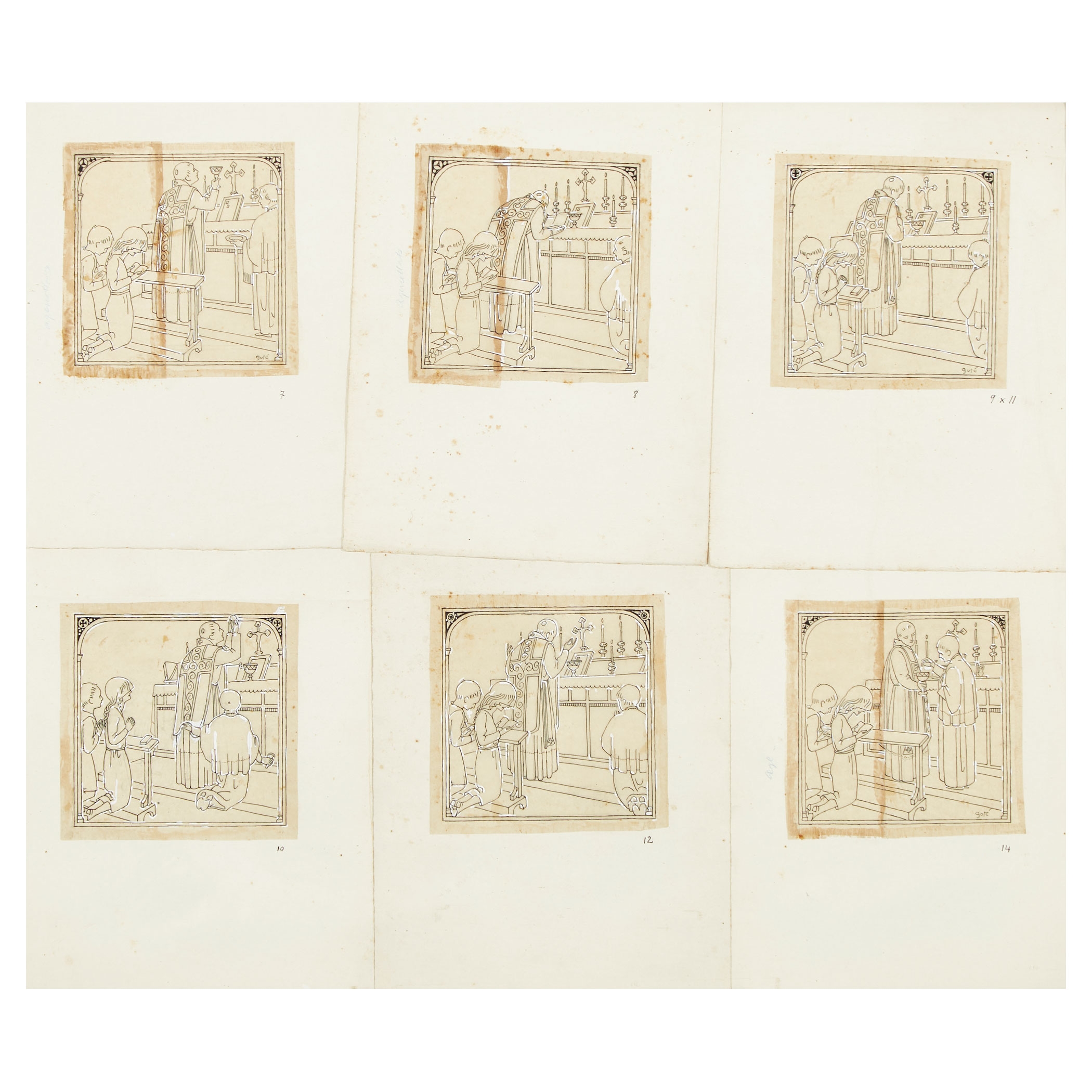 Francisco Javier Gosé | La comunión. | MutualArt