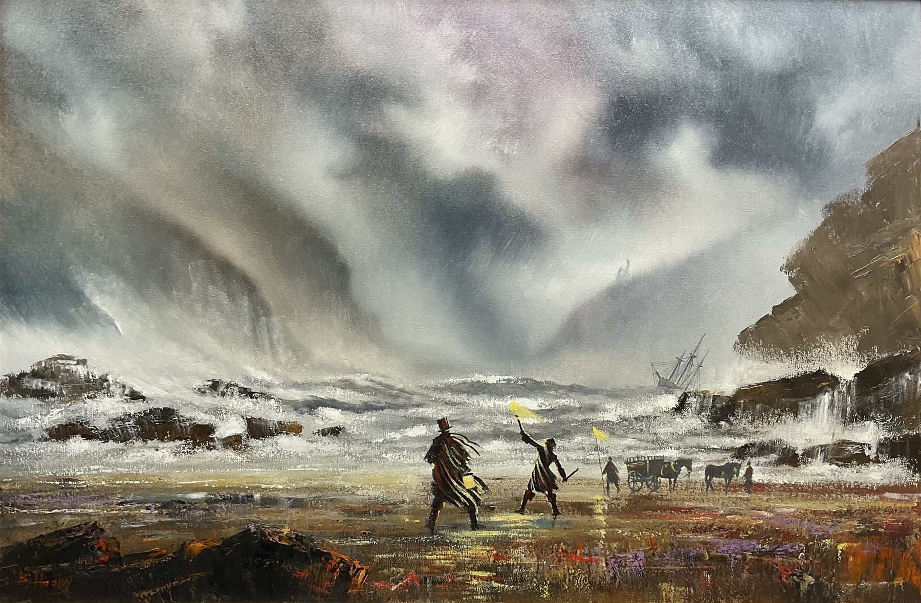 Bill Hadley | Stormy Seas (20th Century) | MutualArt