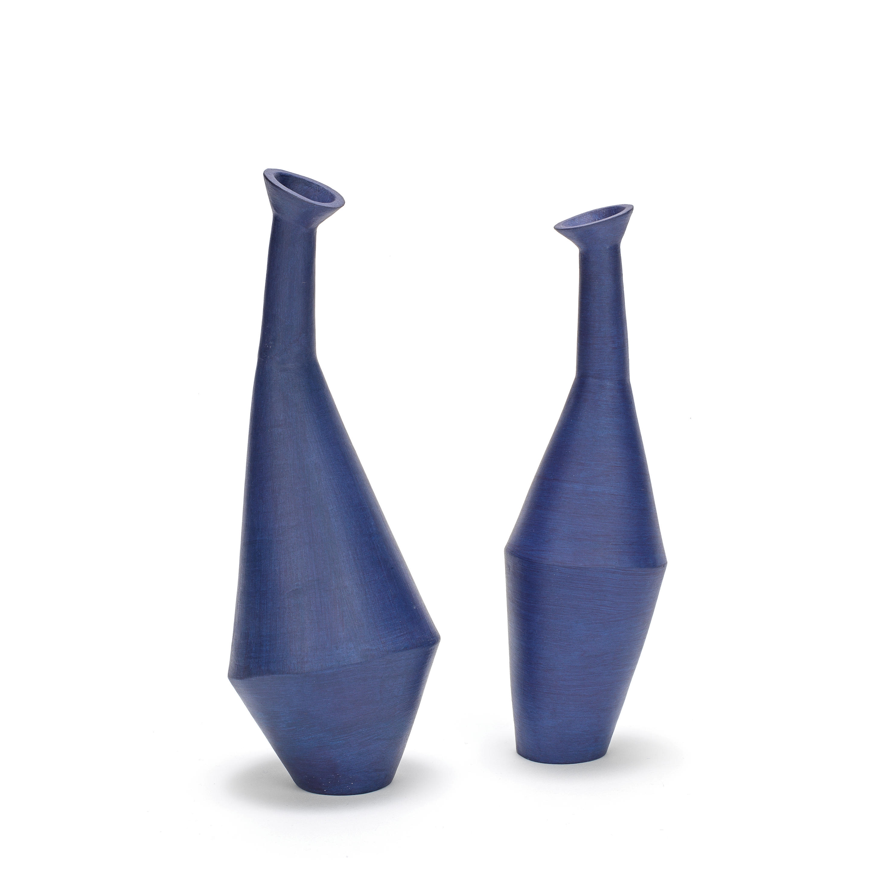 Caroline Gray | Blue vessels (pair), circa 2023 (Circa 2023) | MutualArt