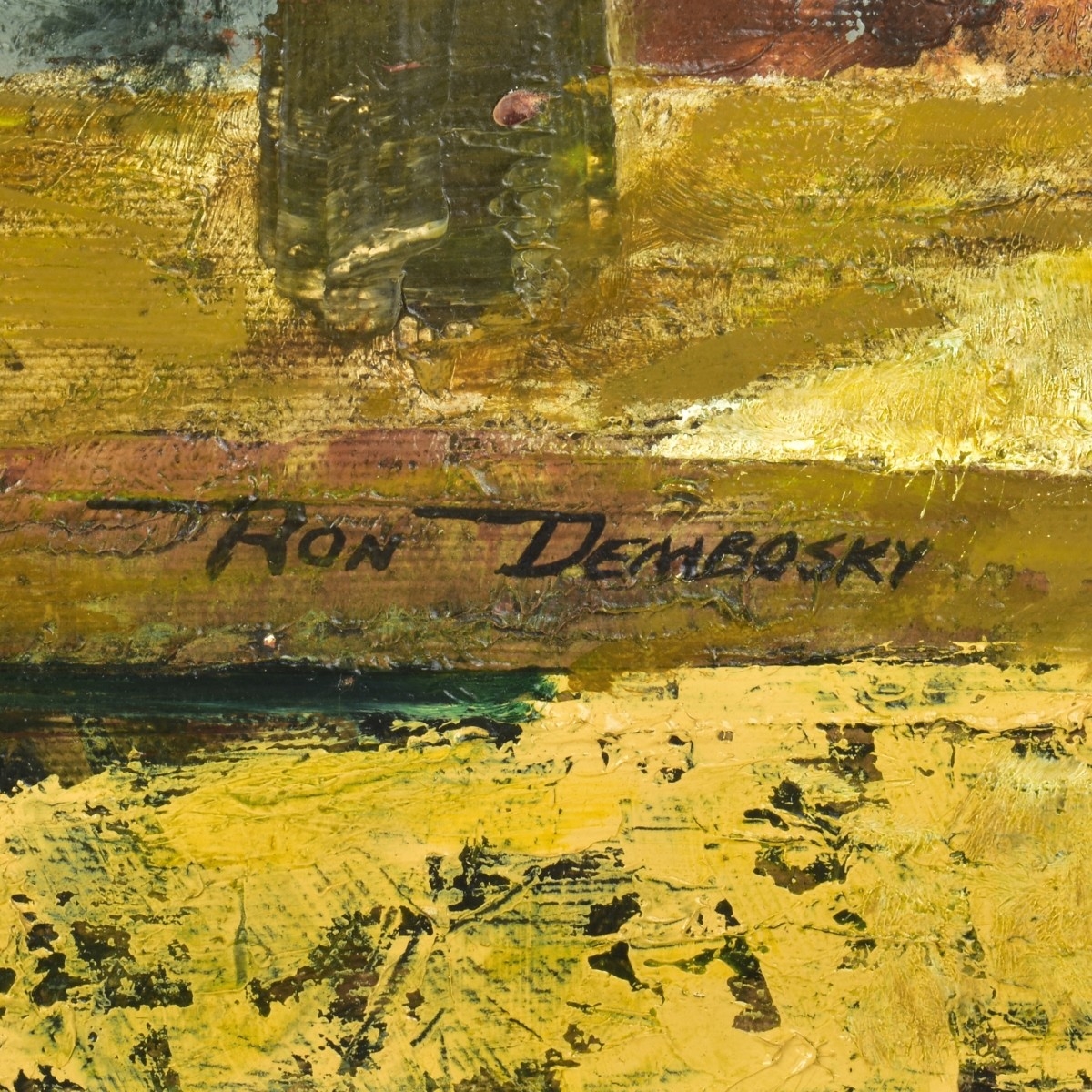 Ron Dembosky | Elderly Woman on the Side Walk | MutualArt