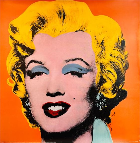 Andy Warhol | Shot Orange Marilyn (1964) (1995) | MutualArt