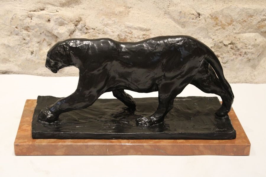 Rembrandt Bugatti | Walking Panther | MutualArt