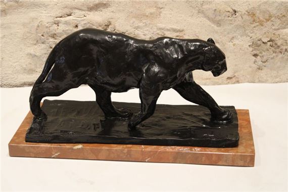 Rembrandt Bugatti | Walking Panther | MutualArt
