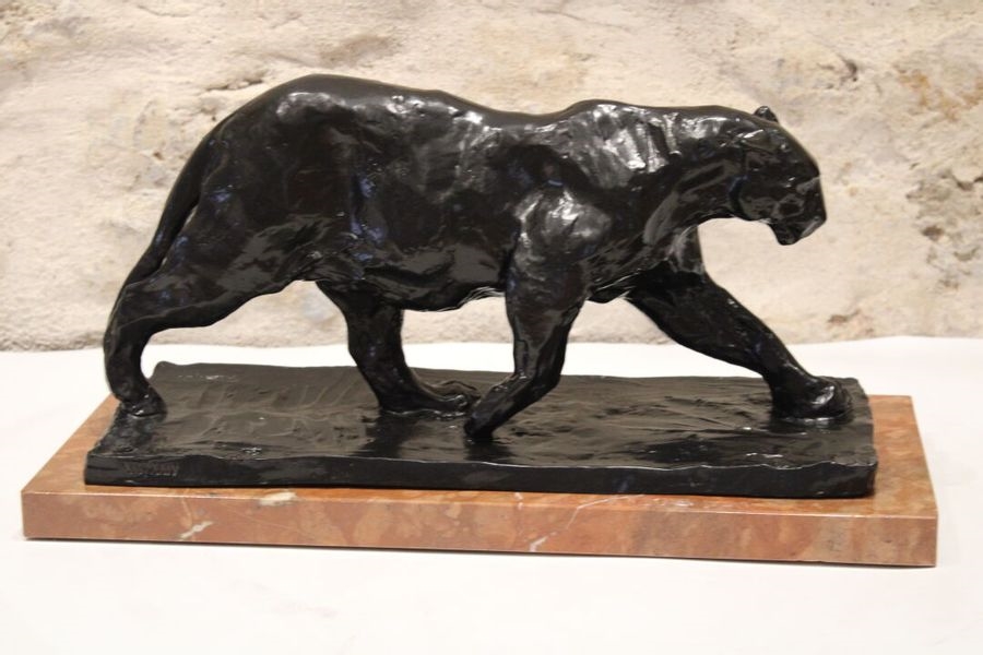 Rembrandt Bugatti | Walking Panther | MutualArt