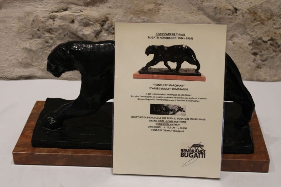 Rembrandt Bugatti | Walking Panther | MutualArt