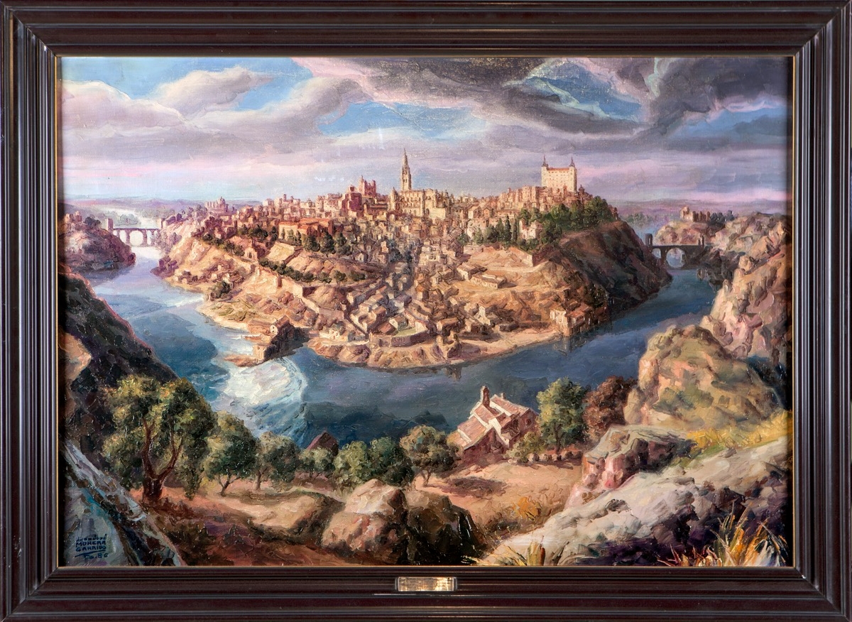 Juan Jose Morera Garrido | Vista de Toledo (1985) | MutualArt