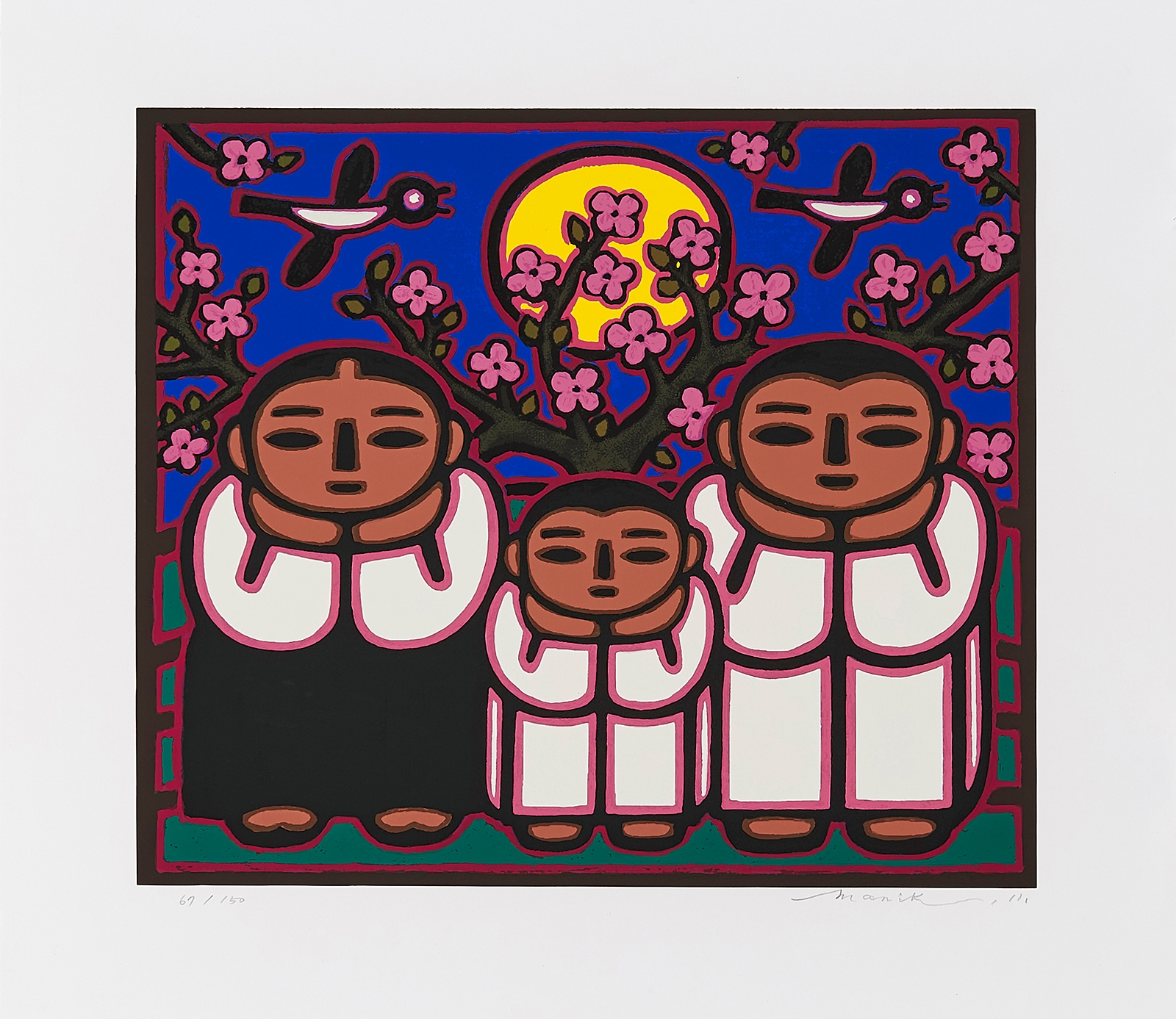 Lee Manik | Family Tree - The Moon Rises on the Garden (2011) | MutualArt