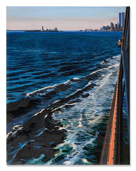 Richard Estes | Staten Island Ferry With View of Manhattan II (1993 ...