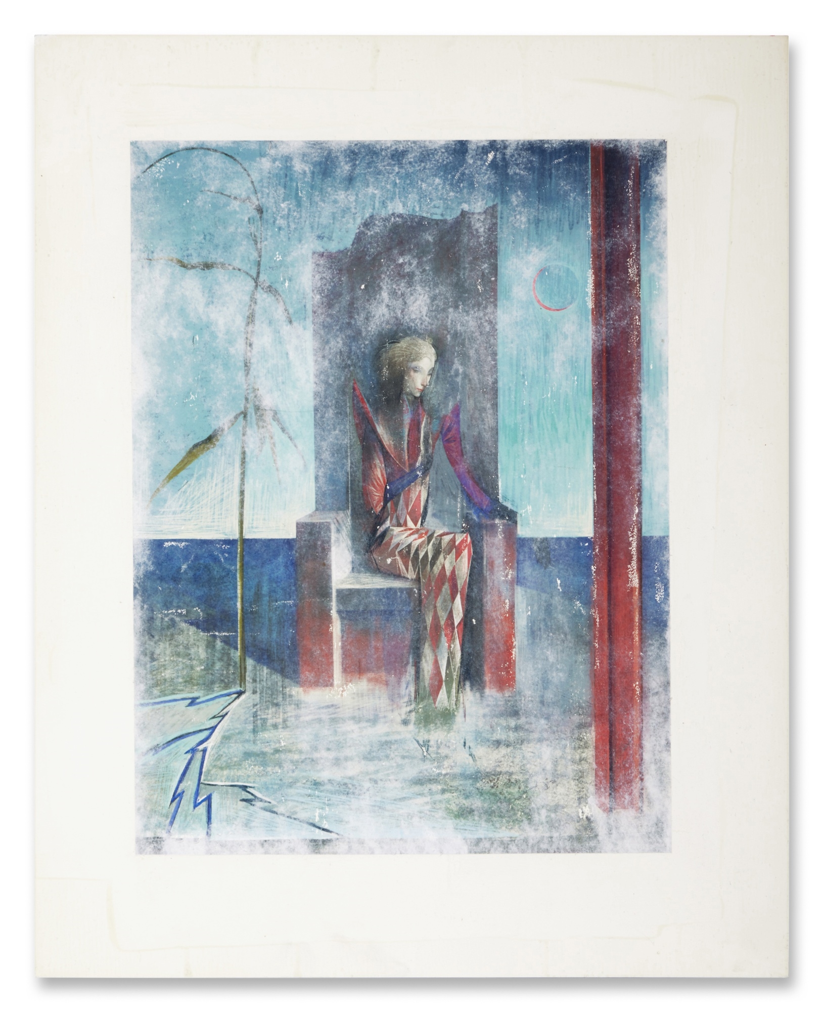 Julien Nguyen | Study for the Temptation of Christ (2019) | MutualArt