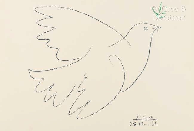 Pablo Picasso | Dove of Peace (1961) | MutualArt
