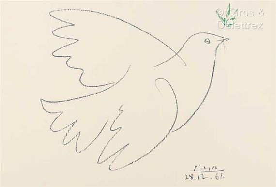 Pablo Picasso | Dove of Peace (1961) | MutualArt