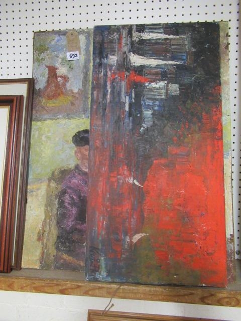 Kevin Platt | TWO OIL PAINTINGS ONE SIGNED | MutualArt