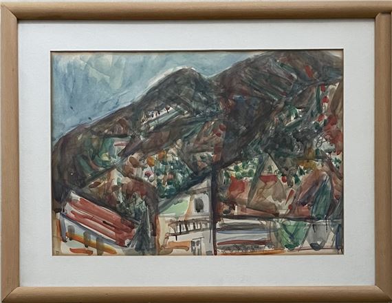 Elchanan Halpern | Landscape in the Galilee, | MutualArt