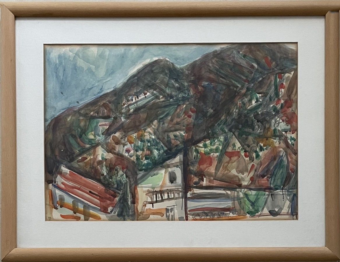 Elchanan Halpern | Landscape in the Galilee, | MutualArt