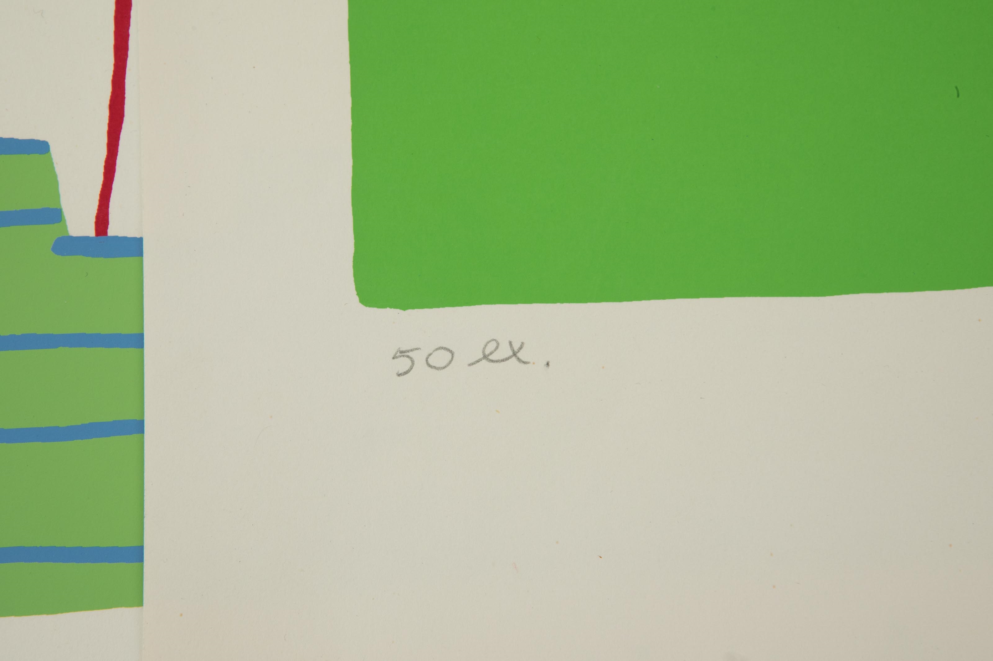 Ad Gerritsen | Map met vijf kleurenzeefdrukken | MutualArt