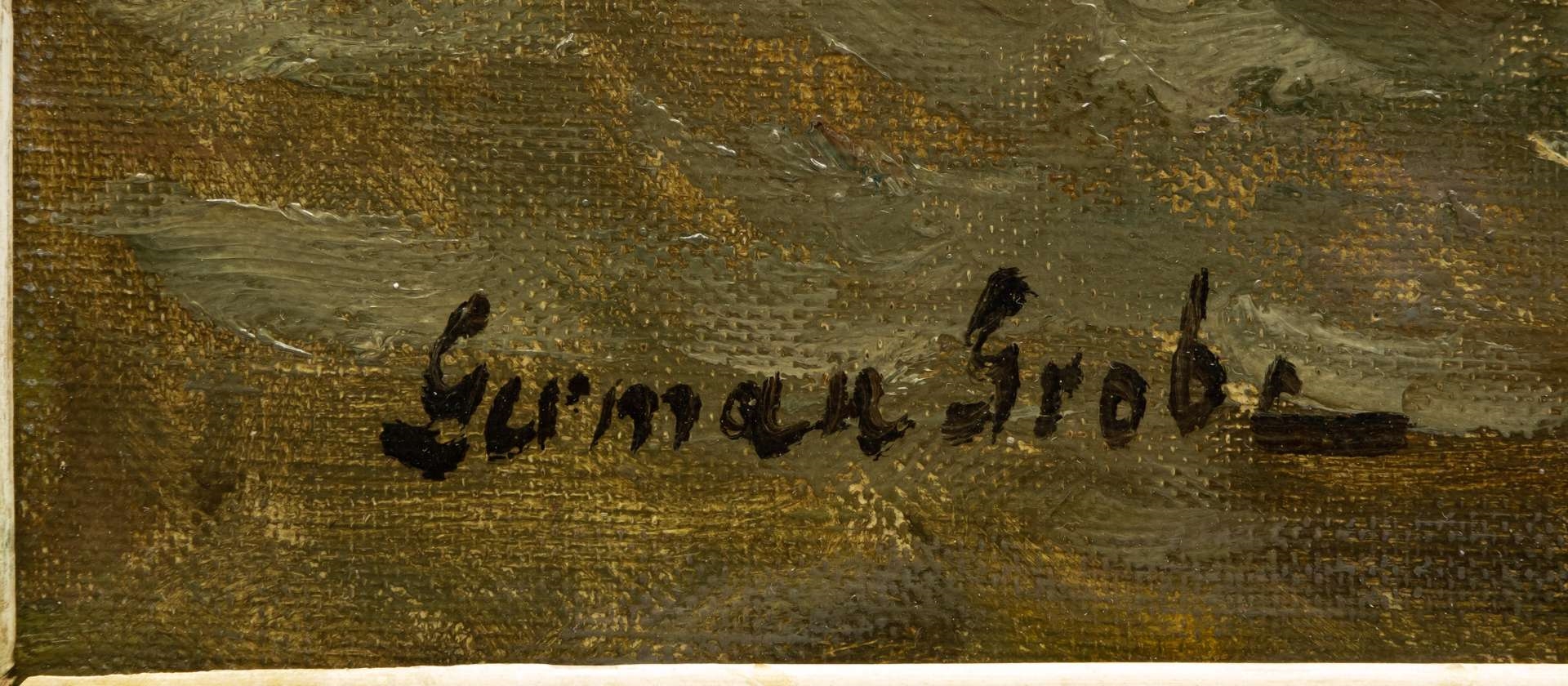 German Grobe | Katwijk fishing boats at sea | MutualArt