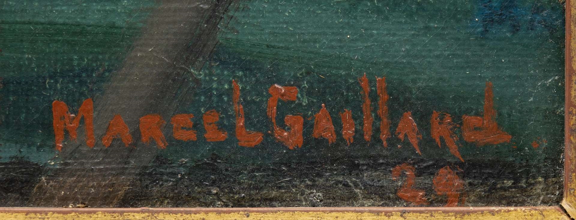 Marcel Gaillard | Nostalgie / A standing black nude on a boat (1929 ...