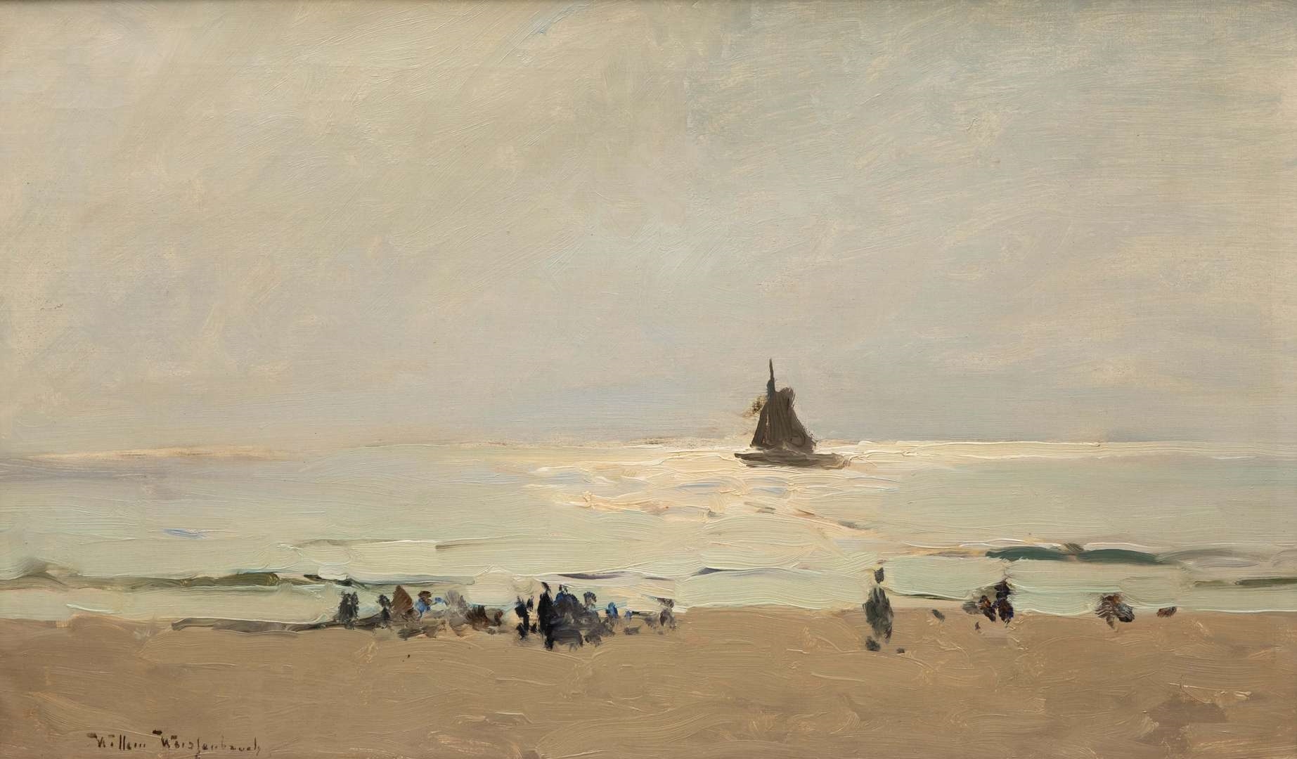 Willem Johannes Weissenbruch | Under the blossom tree | MutualArt