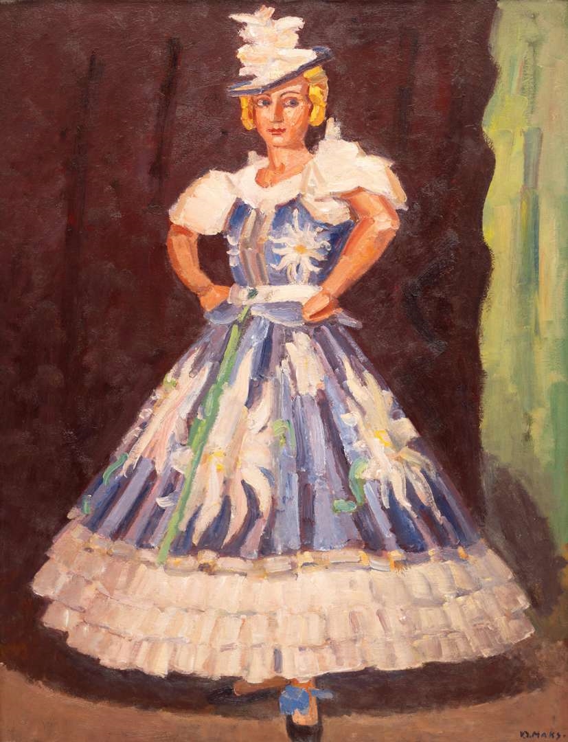 Kees Maks | View of Rokin, Amsterdam (1923) | MutualArt