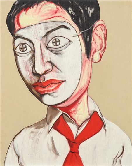 Zeng Fanzhi | Mask Series (2001) | MutualArt