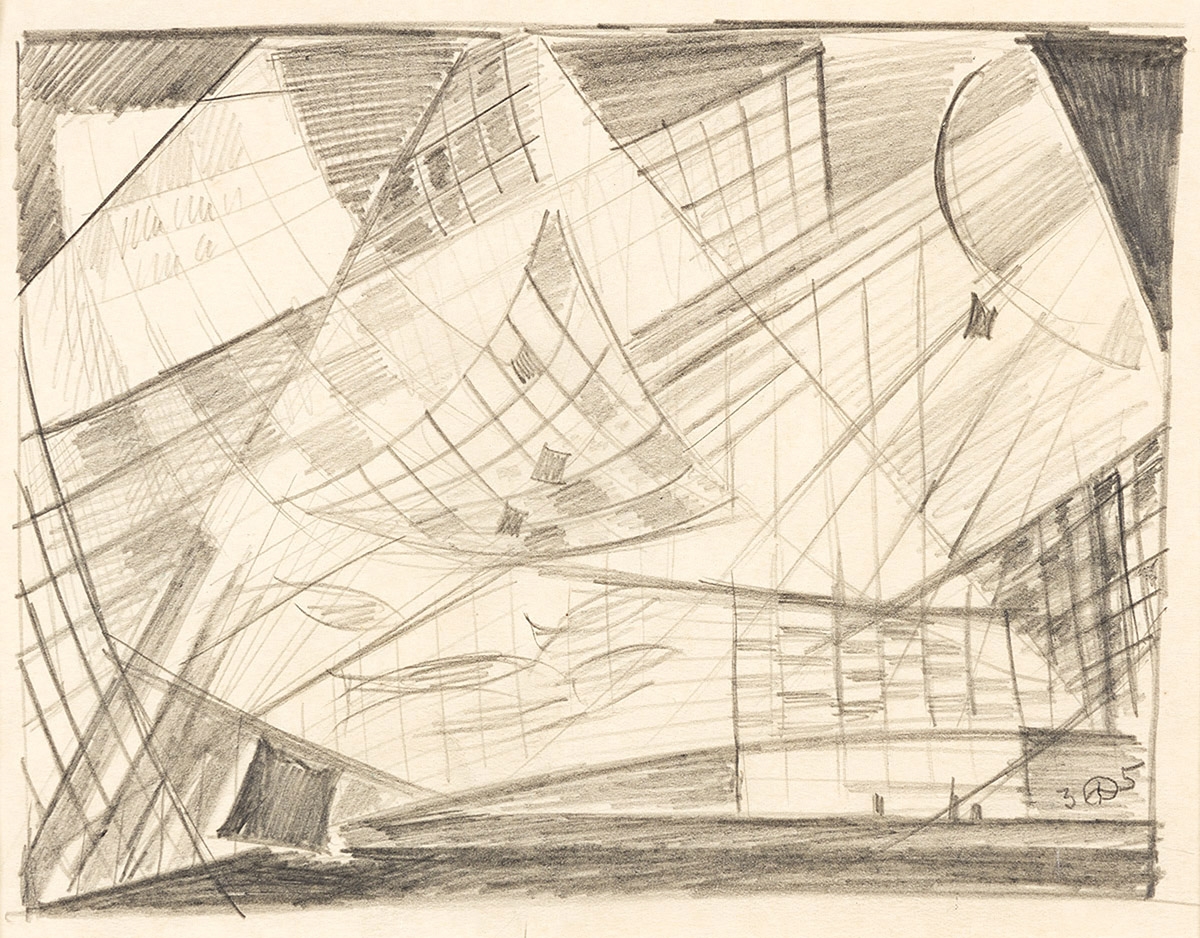 Werner Drewes | Untitled. (1935) | MutualArt